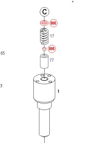 Douille de guidage BOSCH F00VC40401